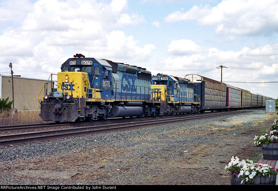 CSX 8078 on Q-268